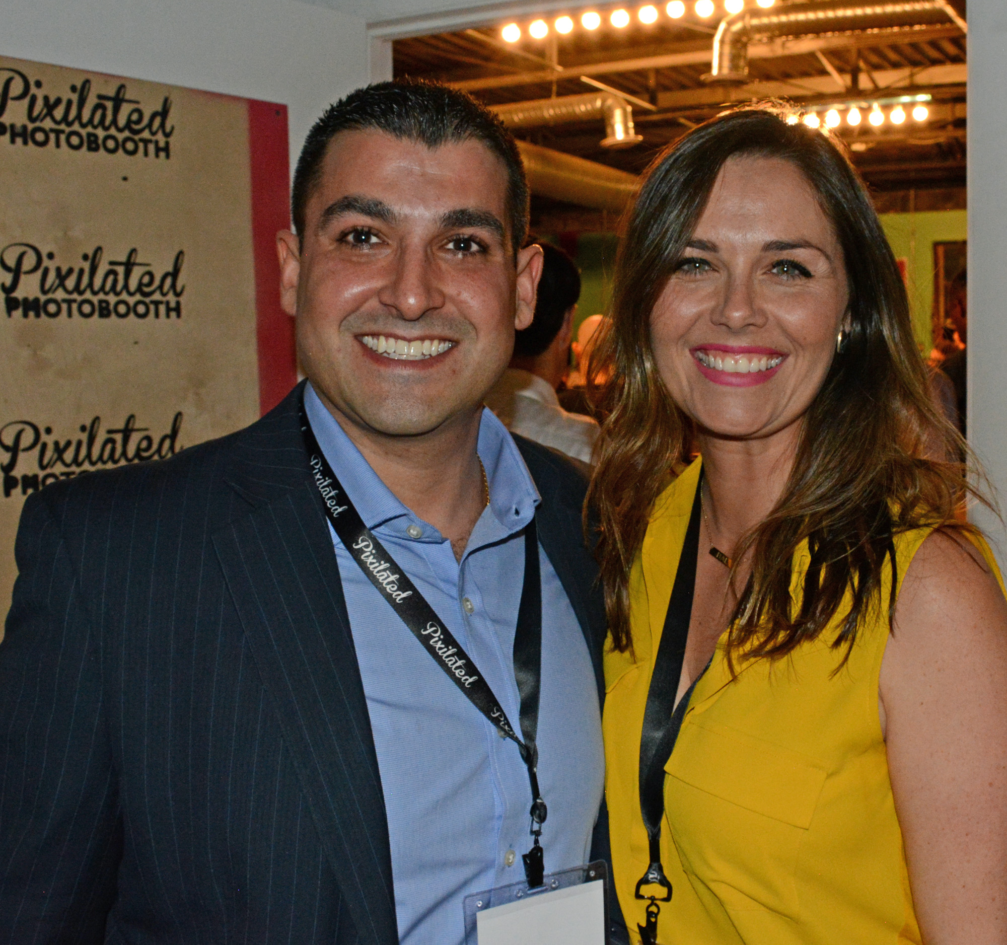 Pictured (LtoR) Joe Zumbo and Melody Baron, event co-hosts – Baltimore Snap